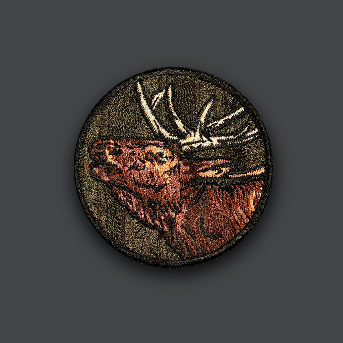 Wildlife V18 "BULL ELK" Morale Patch - PS Patch Designs