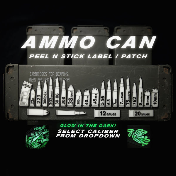 Ammo Can Labels - PS Patch Designs